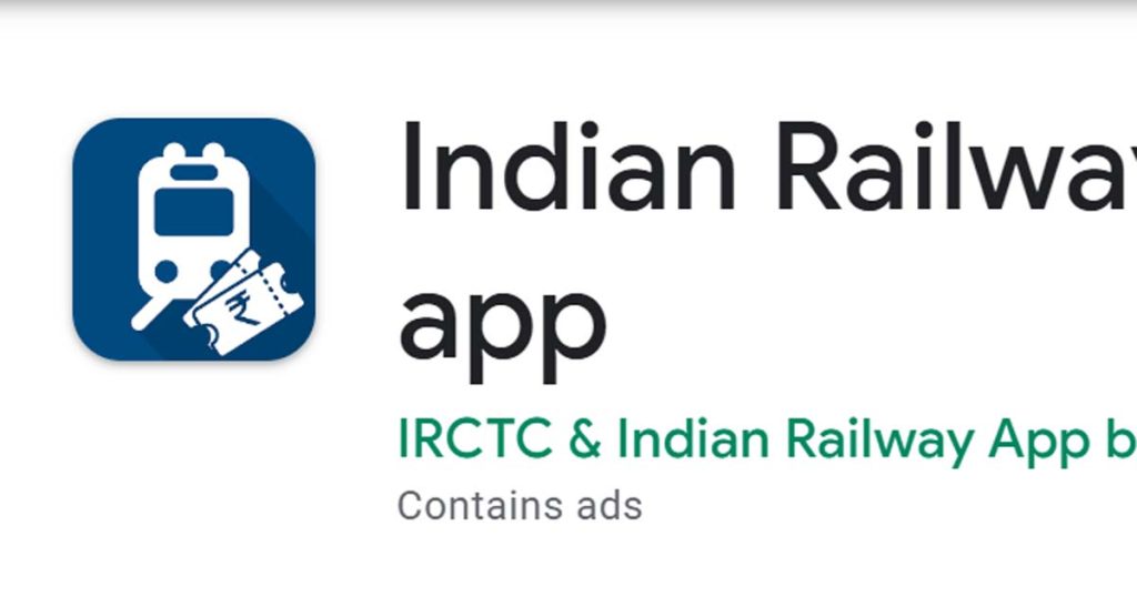 Train booking and Indian Railway information Mobile Application – Metro ...